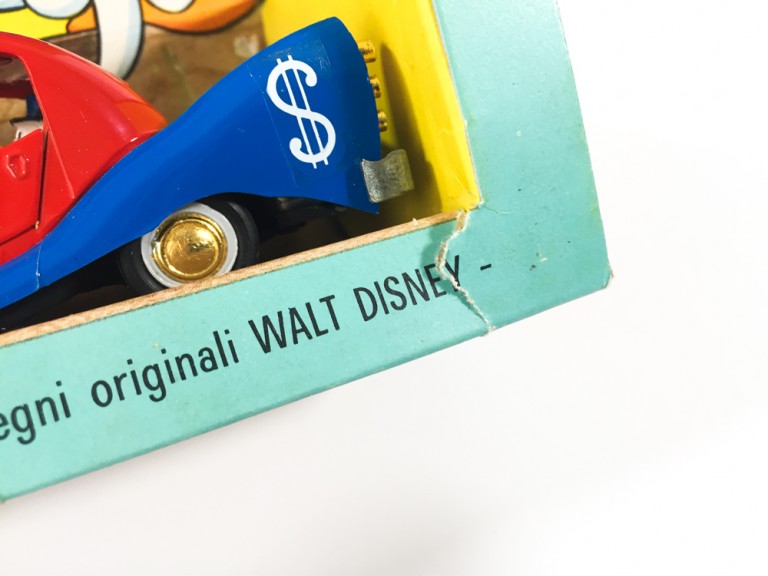 L'auto di paperon de paperoni - polytoys 1969 - Fabuleuse Caverne