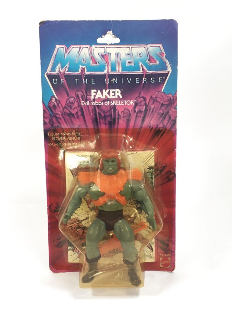 Faker 1983 12 back - MOTU Mattel TAKARA SEALED - Fabuleuse Caverne