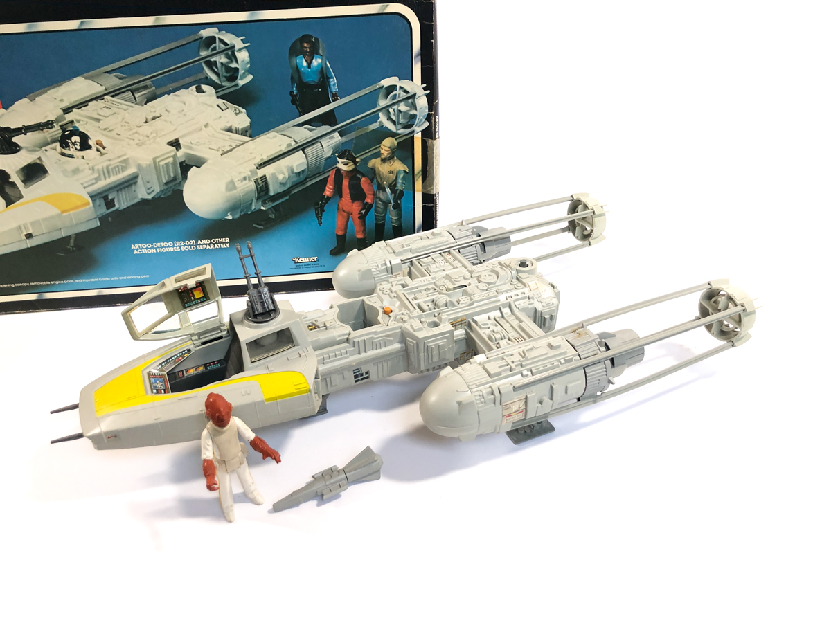 Y-wing Fighter - KENNER 1983 MIB - Fabuleuse Caverne