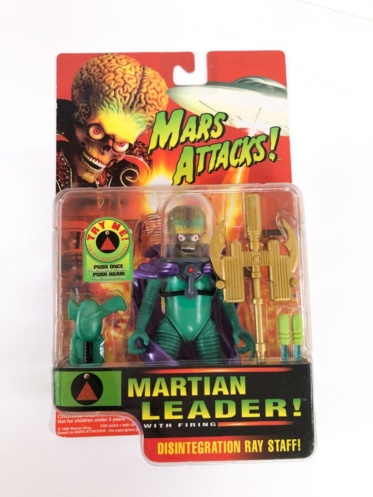 Mars Attacks! Martian Leader - Trendmasters 1996 MOC - Fabuleuse Caverne