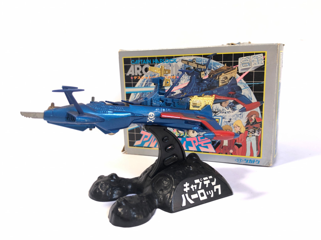 ARCADIA Atlantis Albator - TAKATOKU 1977 Captain Harlock Chogokin ...