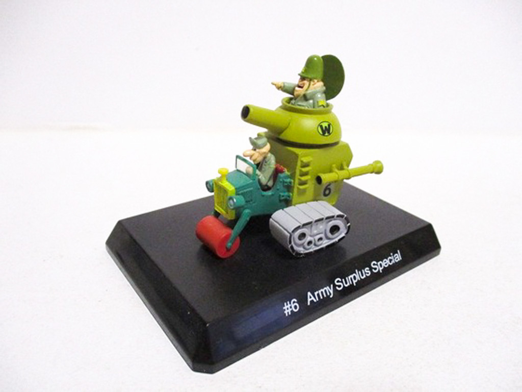 Army Surplus Special #6 Wacky Races Konami Capsule Toy - Hanna Barbera ...
