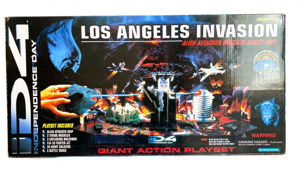 ID4 Independence Day Los Angeles invasion playset Trendmasters 1996 NIB - Fabuleuse Caverne
