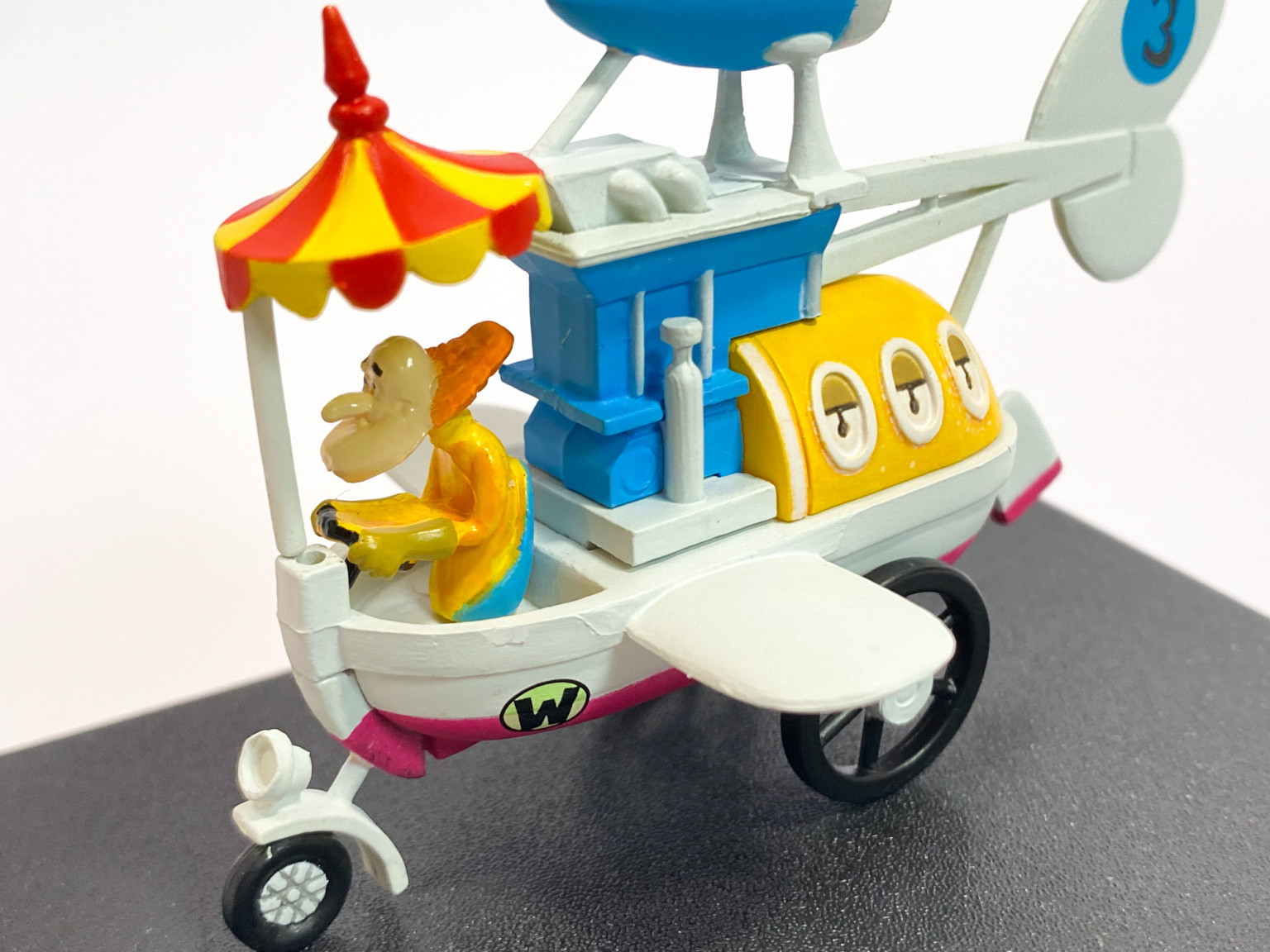 Wacky Races Convert-a-Car #3 Konami Capsule toy - Hanna-Barbera Sealed ...