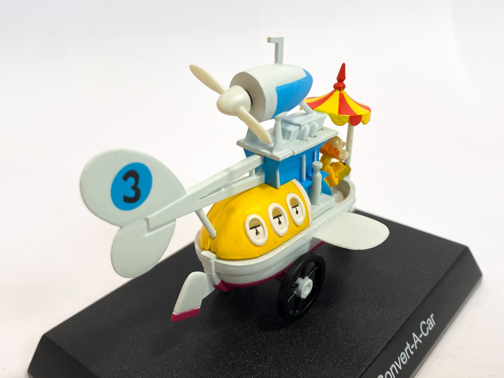 Wacky Races Convert-a-Car #3 Konami Capsule toy - Hanna-Barbera Sealed - Fabuleuse Caverne