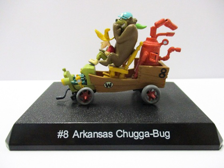 Wacky Races Arkansas Chugga-Bug #8 Konami Capsule toy - Hanna-barbera ...