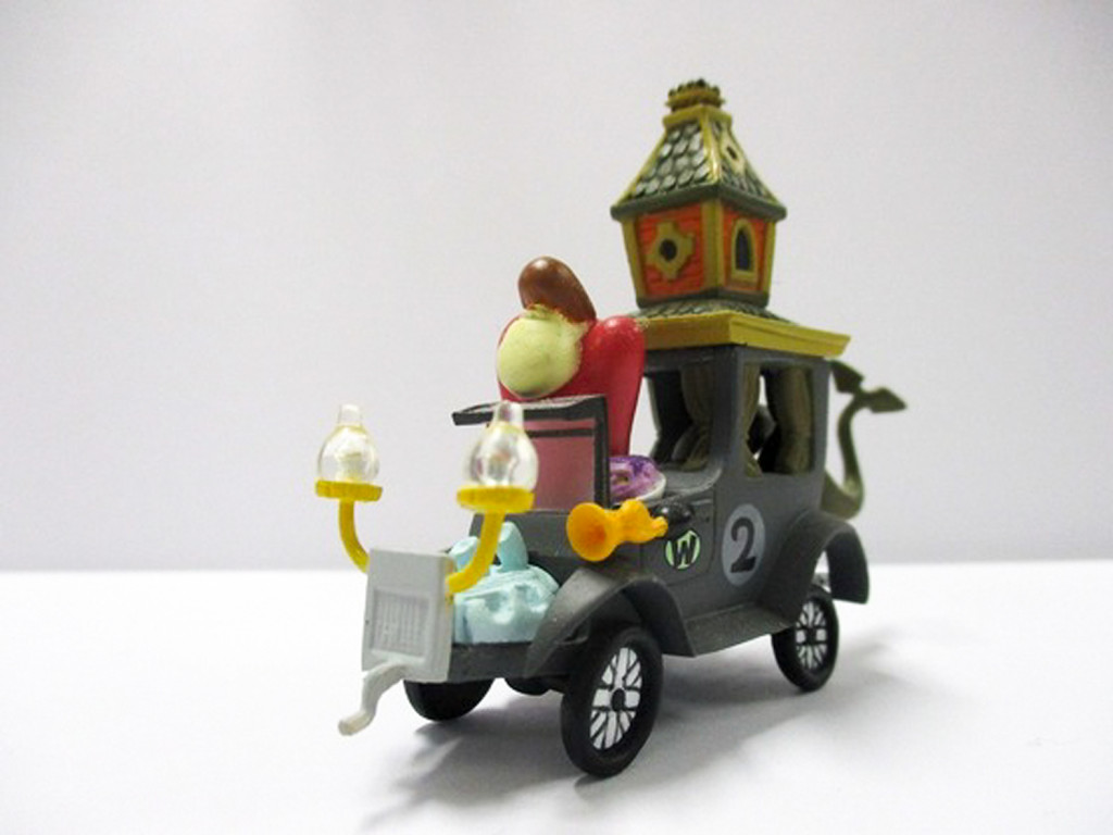 Wacky Races Creepy Coupe #2 Konami Capsule toy - Hanna-barbera Sealed ...