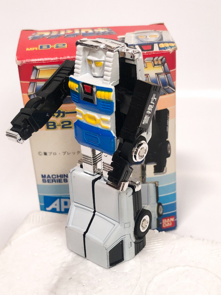 MACHINE ROBO MRB-2 Patrol Car BANDAI 1986 Hans-cuff GOBOTS Revenge of ...
