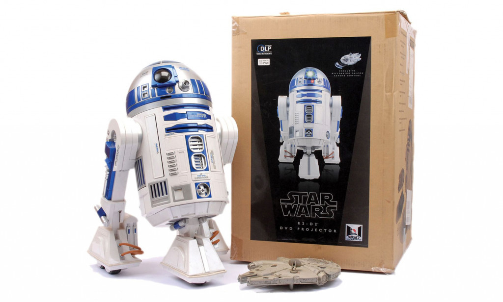 R2-D2 Star Wars dvd projector - NIKKO 2006 MISB - Fabuleuse Caverne