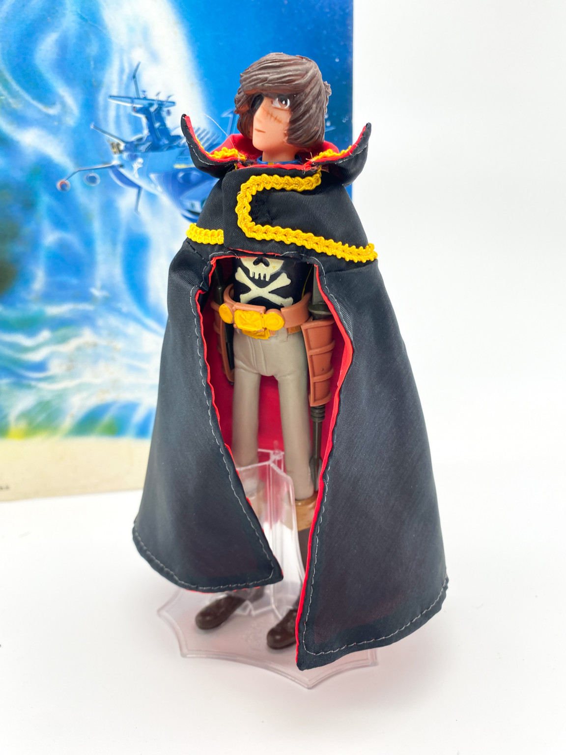 ALBATOR - Captain Harlock - TAKARA 1978 sofubi Leiji Matsumoto ...