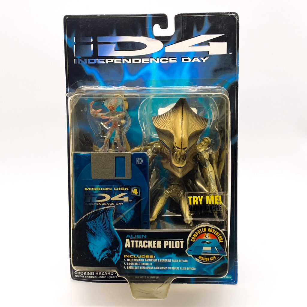 Alien attacker Pilot ID4 Independence Day Trendmasters 1996 MOC ...