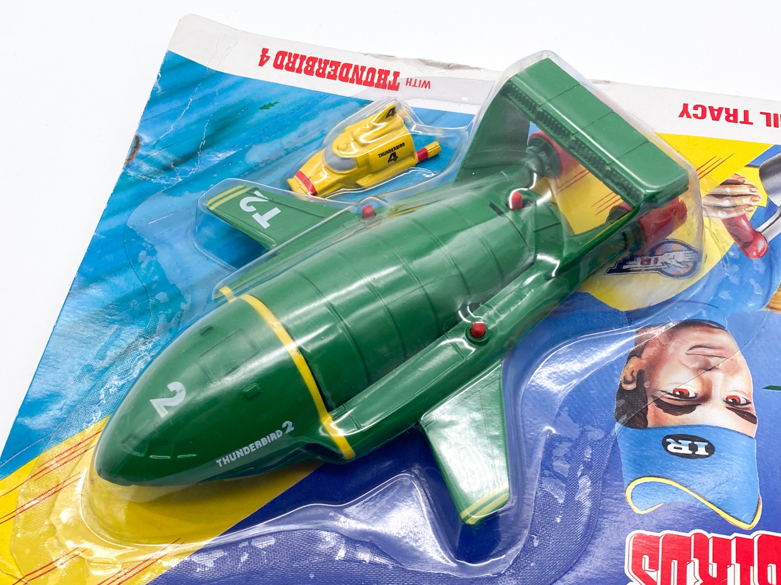Thunderbirds Thunderbird 2 and Thunderbird 4 Matchbox 1994 MOC ...