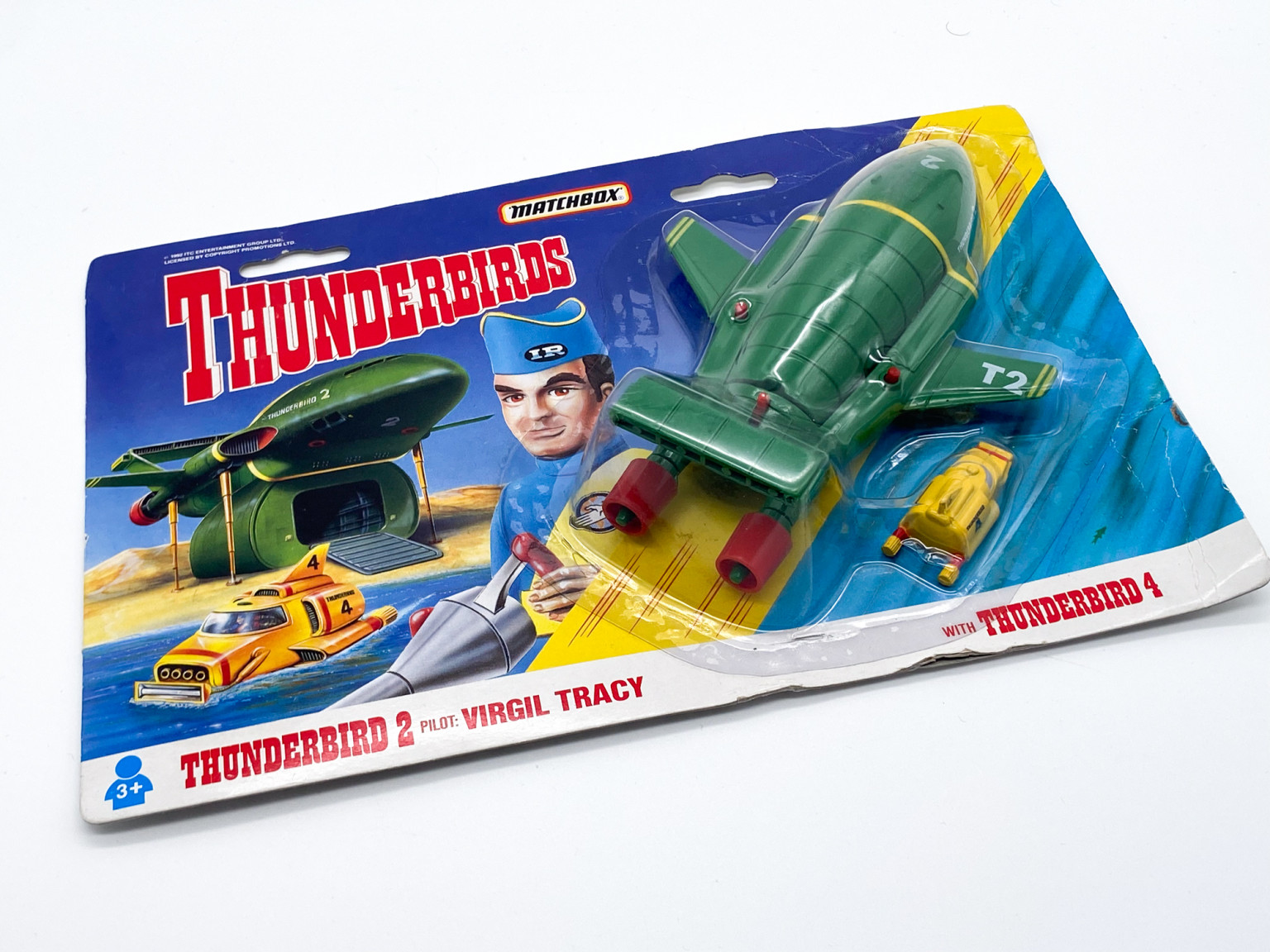 Thunderbirds Thunderbird 2 and Thunderbird 4 Matchbox 1994 MOC ...