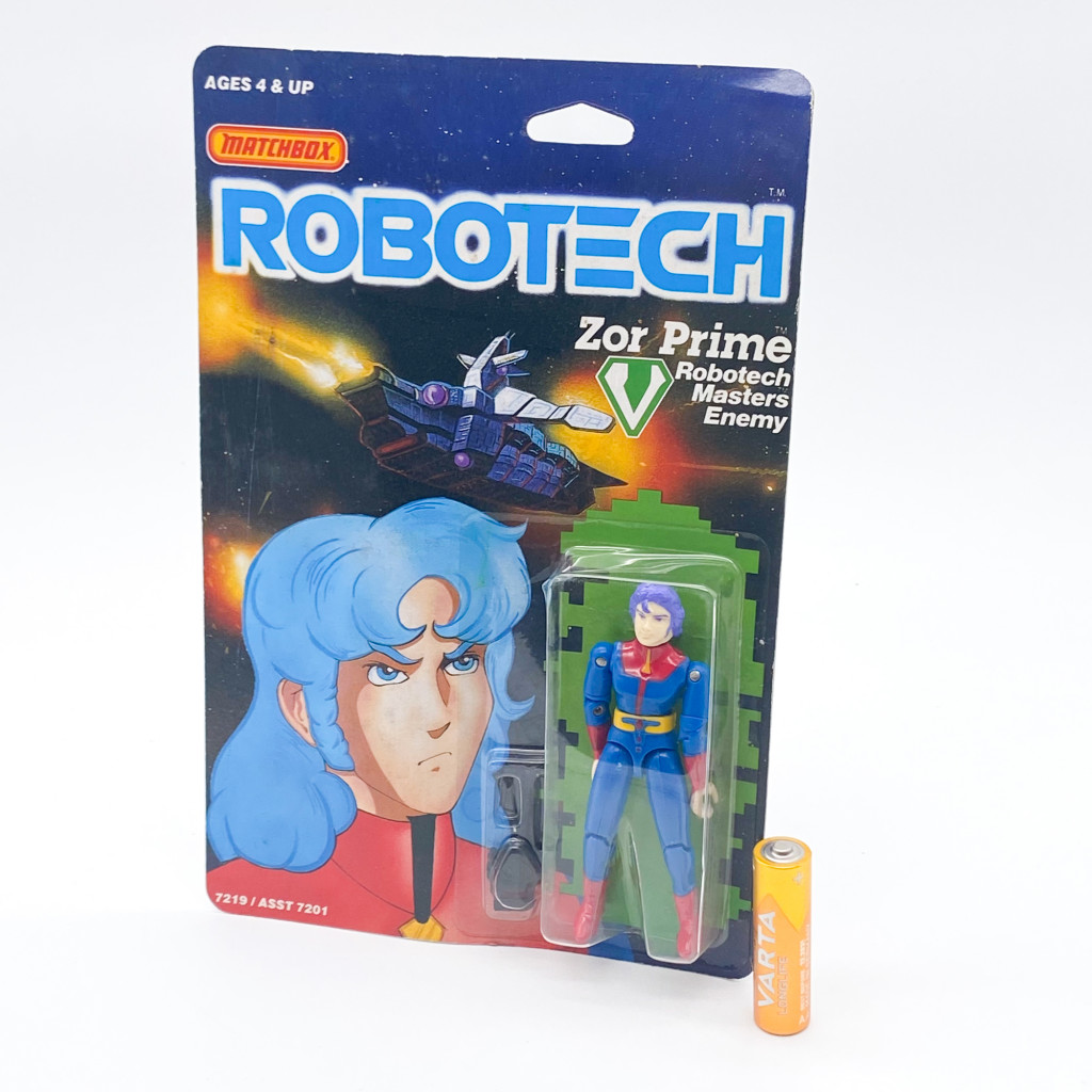 Zor Prime RoboTech Masters Enemy - Matchbox 1985 MOC Macross Mospeada ...