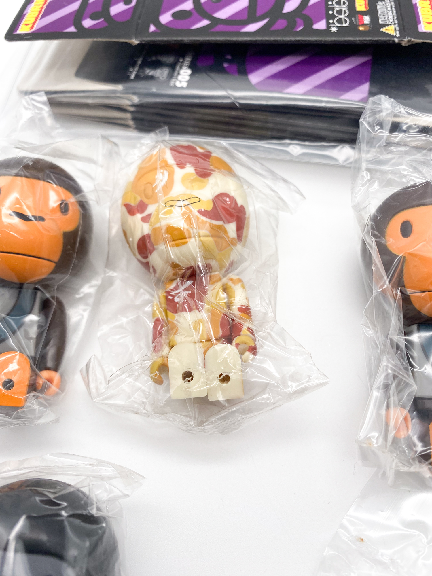 Baby Milo Series 005 Medicom X Bape Play – full set of 9 sealed figures ...