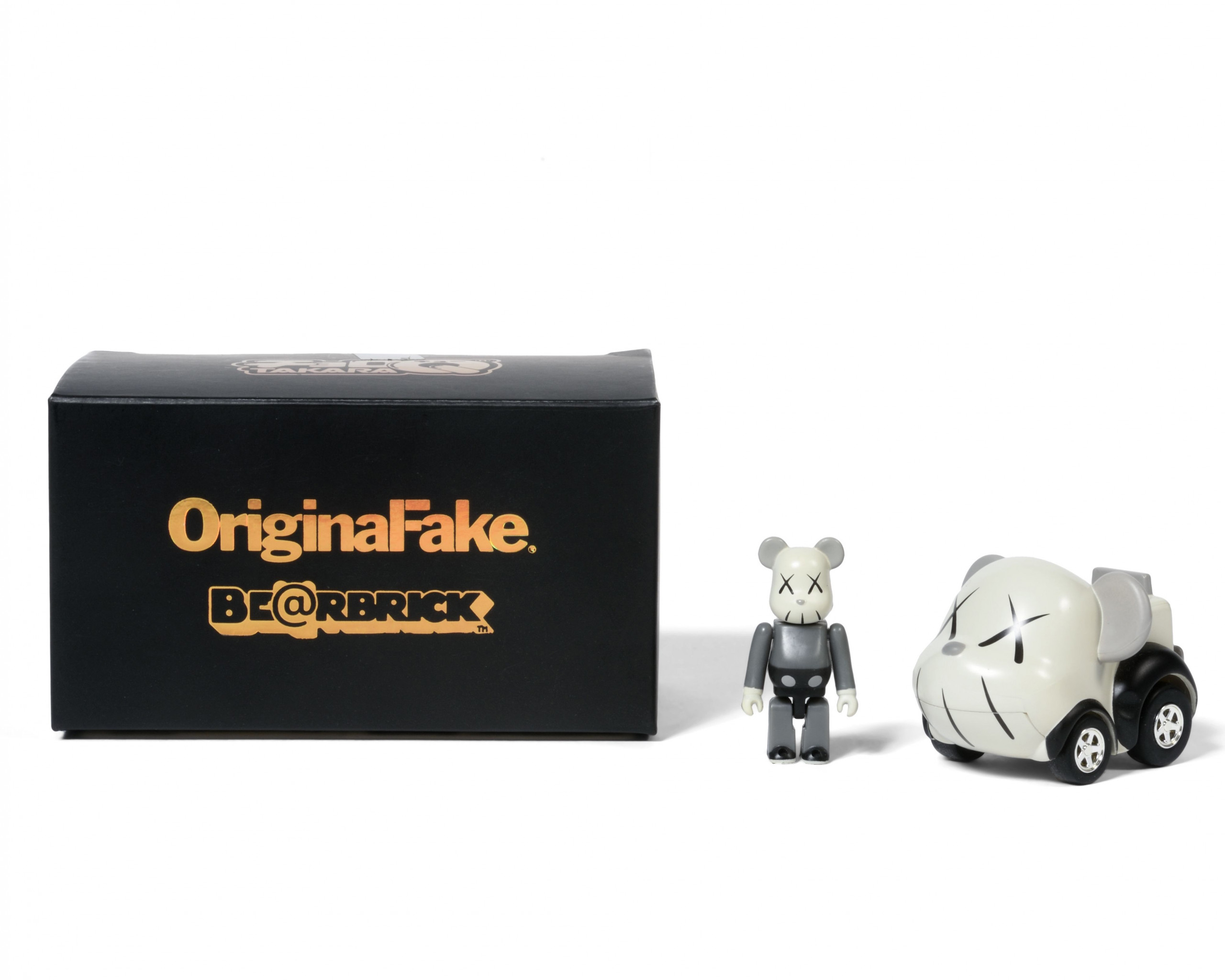 Bearbrick Kaws Original Fake Choro Q - Takara X Medicom 2007 ...