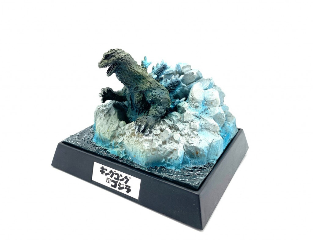 Godzilla contre King Kong 1962 Mini Diorama 2000 Bandai Polystone