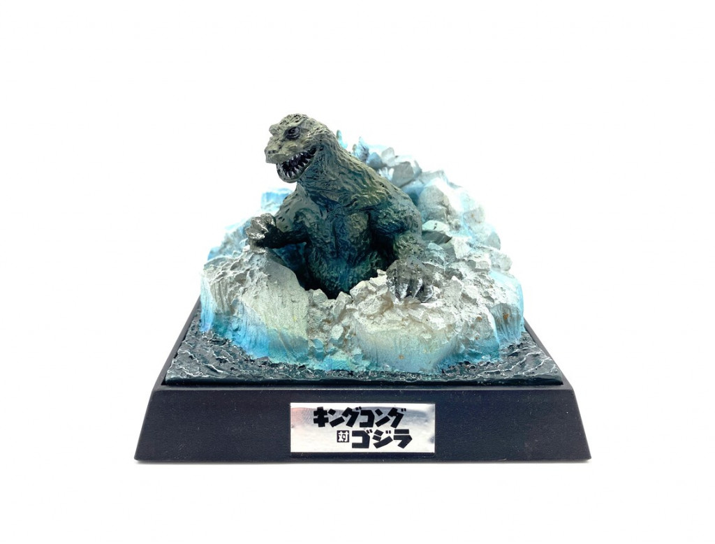 Godzilla contre King Kong 1962 Mini Diorama 2000 Bandai Polystone