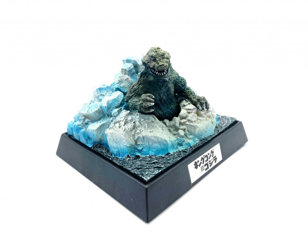 Godzilla contre King Kong 1962 Mini Diorama 2000 Bandai Polystone