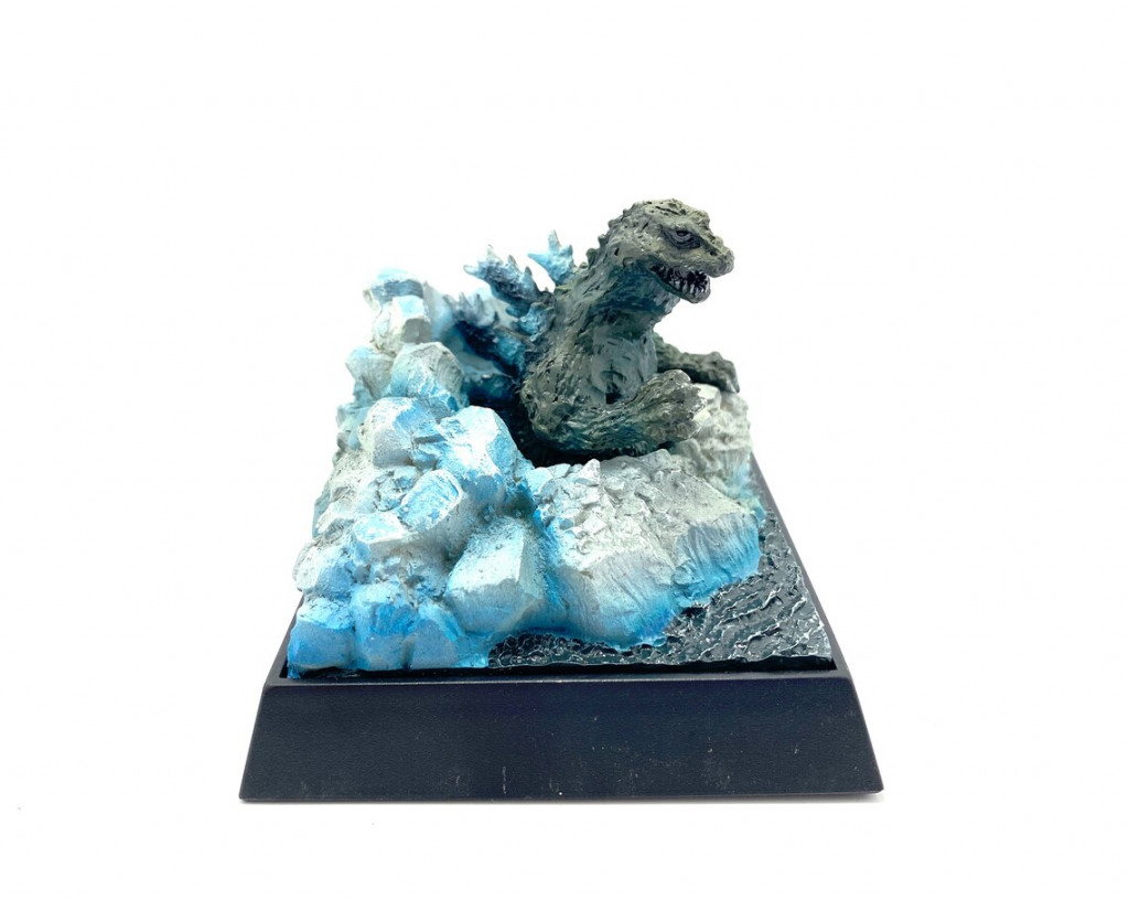 Godzilla contre King Kong 1962 Mini Diorama 2000 Bandai Polystone