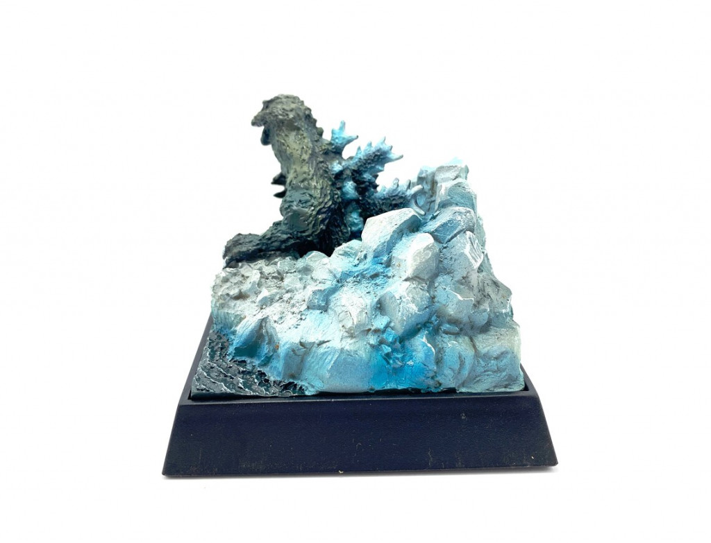 Godzilla contre King Kong 1962 Mini Diorama 2000 Bandai Polystone