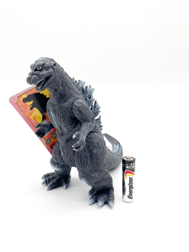 Godzilla 54 Sofubi Bandai 2005 with tag Kaiju - Fabuleuse Caverne