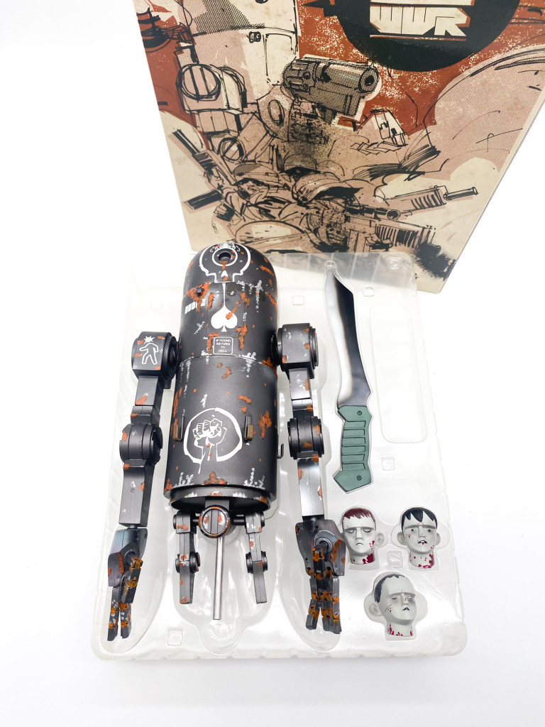 Dirty Deeds Bertie MK1 The Piperbomb - Ashley Wood WWR 2008 MIB ...
