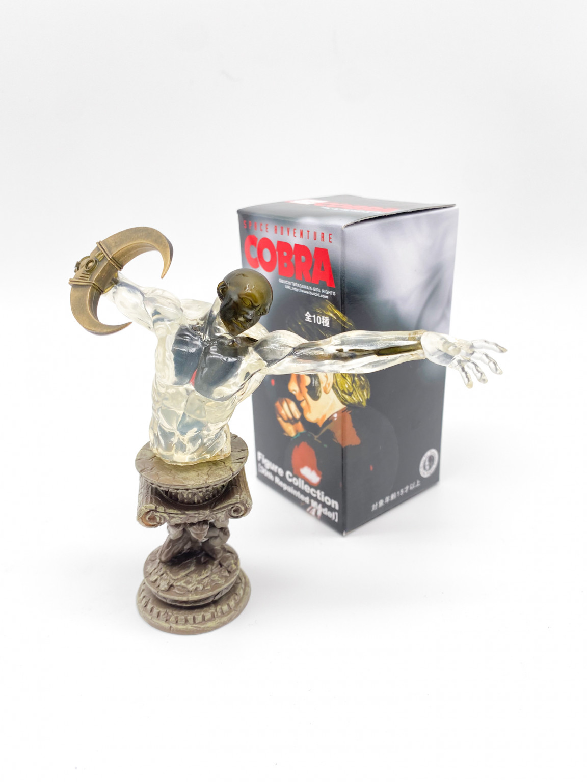 Cobra : mini buste l'homme de verre (Crystal Bowie) - Fabuleuse Caverne