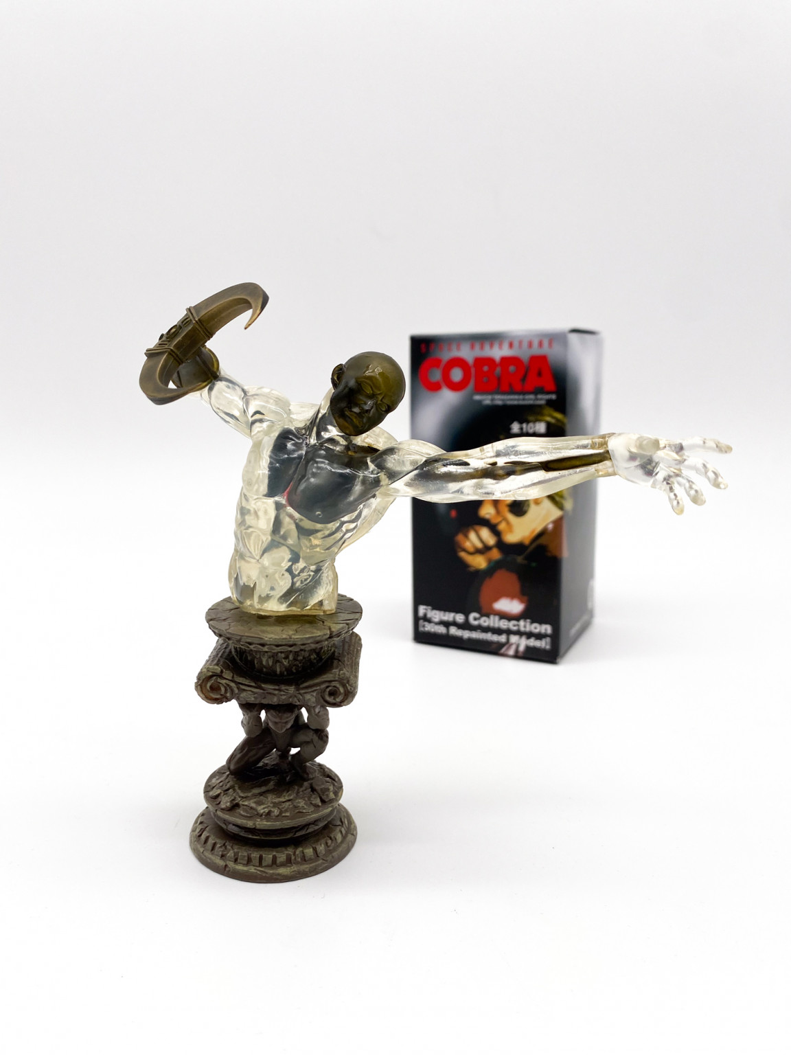 Cobra : mini buste l'homme de verre (Crystal Bowie) - Fabuleuse Caverne