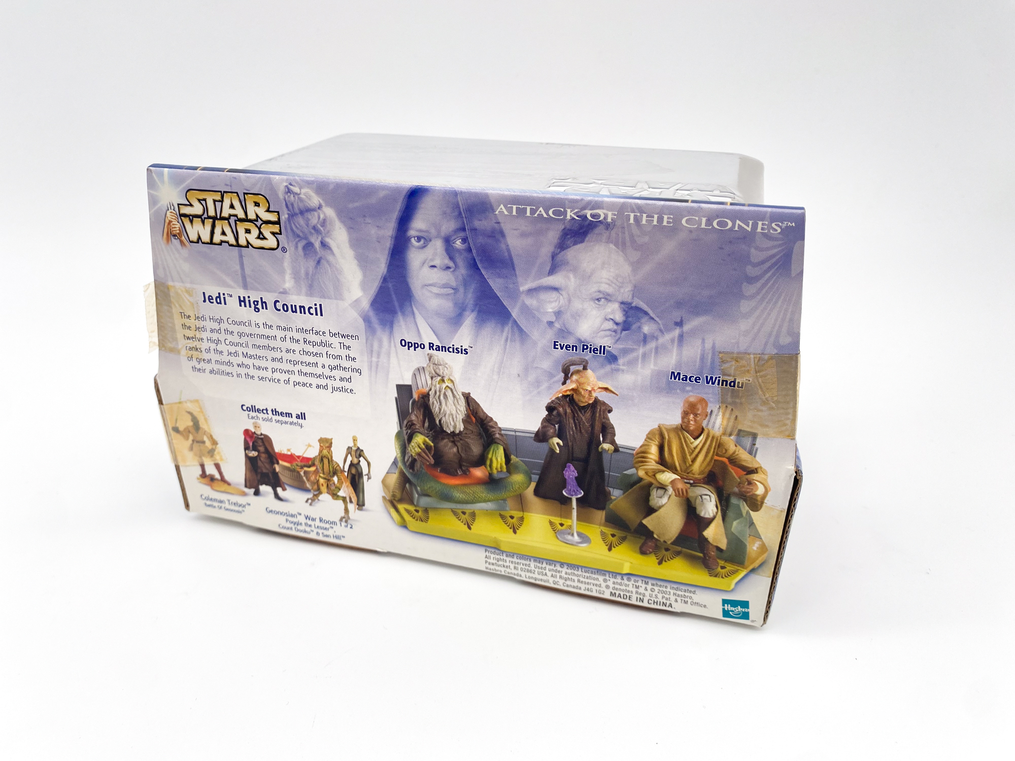 Star Wars Jedi High Council - Oppo Ranicis Even Piell Mace Windu – MISB ...