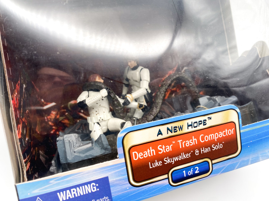 Luke Skywalker & Han Solo Death Star Trash Compactor - Fabuleuse Caverne