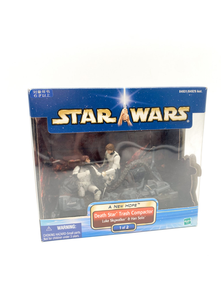 Luke Skywalker & Han Solo Death Star Trash Compactor - Fabuleuse Caverne