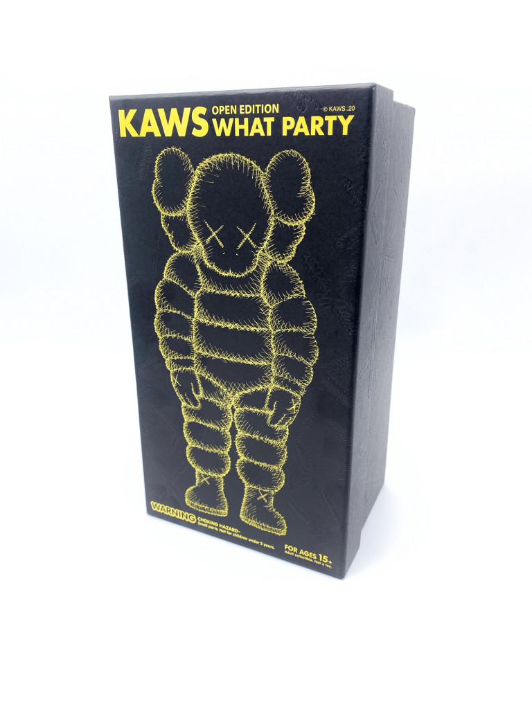 Kaws Open edition What party YELLOW - Medicom Toy 2020 - Fabuleuse Caverne