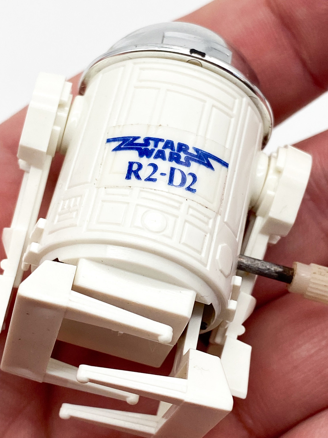 R2-D2 wind-up TAKARA 1978 japon with original bag - Fabuleuse Caverne