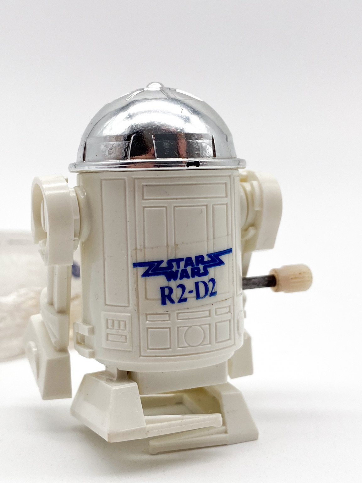 R2-D2 wind-up TAKARA 1978 japon with original bag - Fabuleuse Caverne