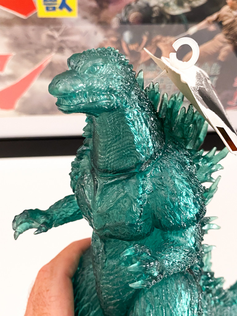 Godzilla 2004 Clear Green Bandai HMV Exclusive - Fabuleuse Caverne