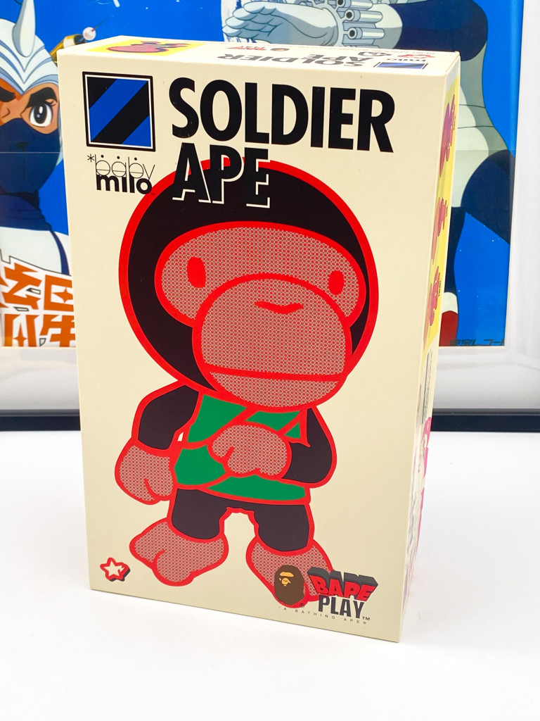 Bape Play Baby Milo SOLDIER APE Model Kit 2003 NIB - Fabuleuse Caverne
