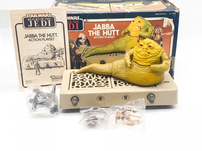 Jabba the Hutt playset - Kenner 1983 MIB - Fabuleuse Caverne