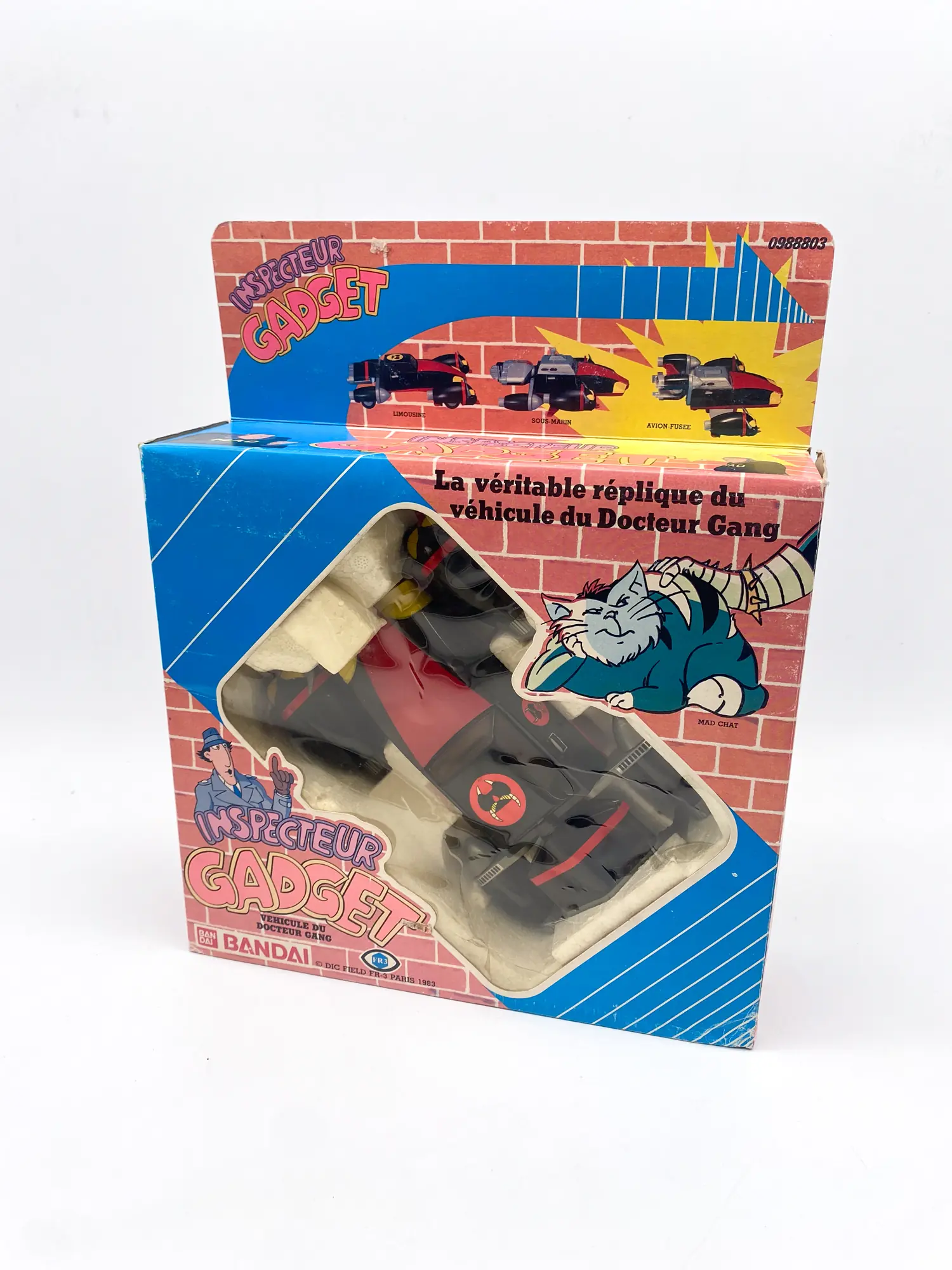 MADMOBILE Docteur Gang Inspecteur Gadget BANDAI 1983 Vintage RARE ...